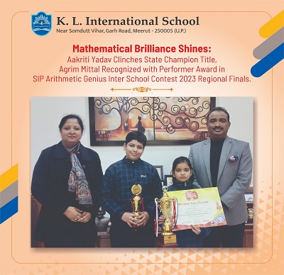 K. L. International School, Meerut | Top CBSE School in Meerut | Best ...